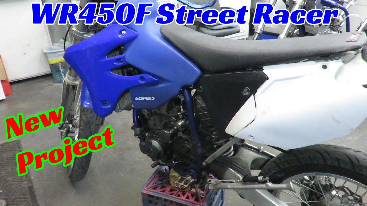 2003 Yamaha Street Legal WR450F Racer - YouTube