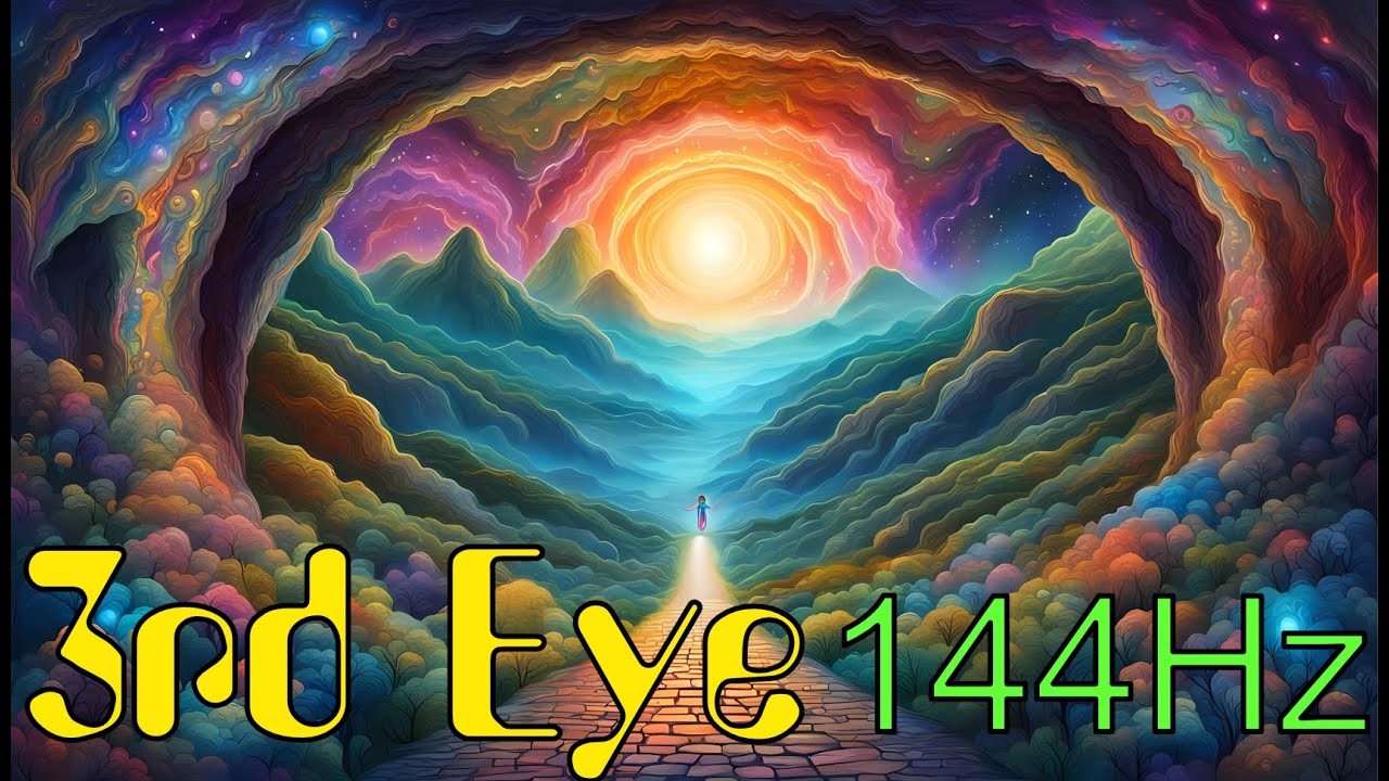 Open Your 3rd Eye - 144 Hz - Solfeggio - Ambient - Meditation - Sleep ...