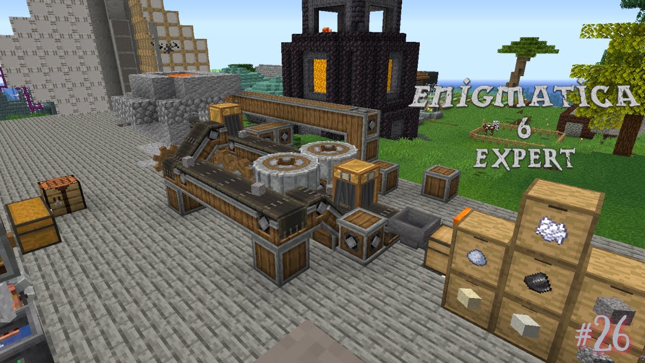 Enigmatica 6 Expert | Cobblestone! | Ep 26 - YouTube