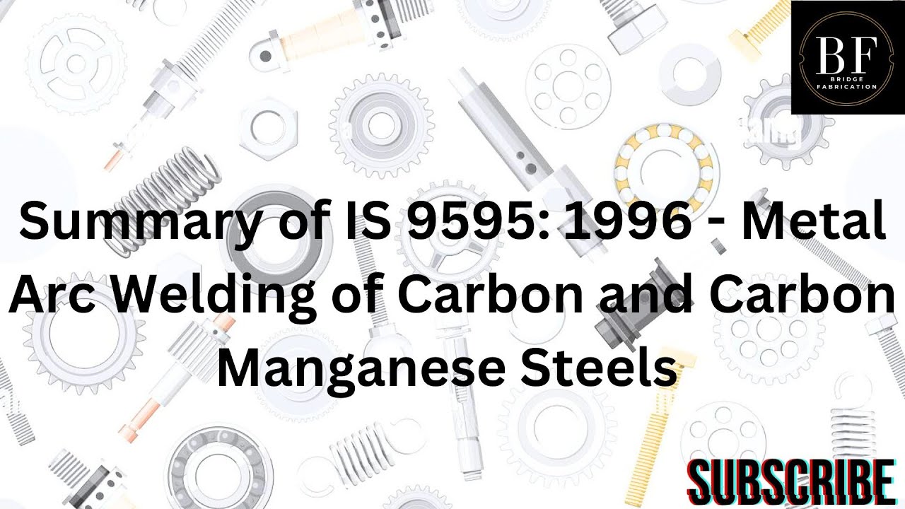 Summary of IS 9595 #bridgegirder #bridges #girder #steelconnections # ...