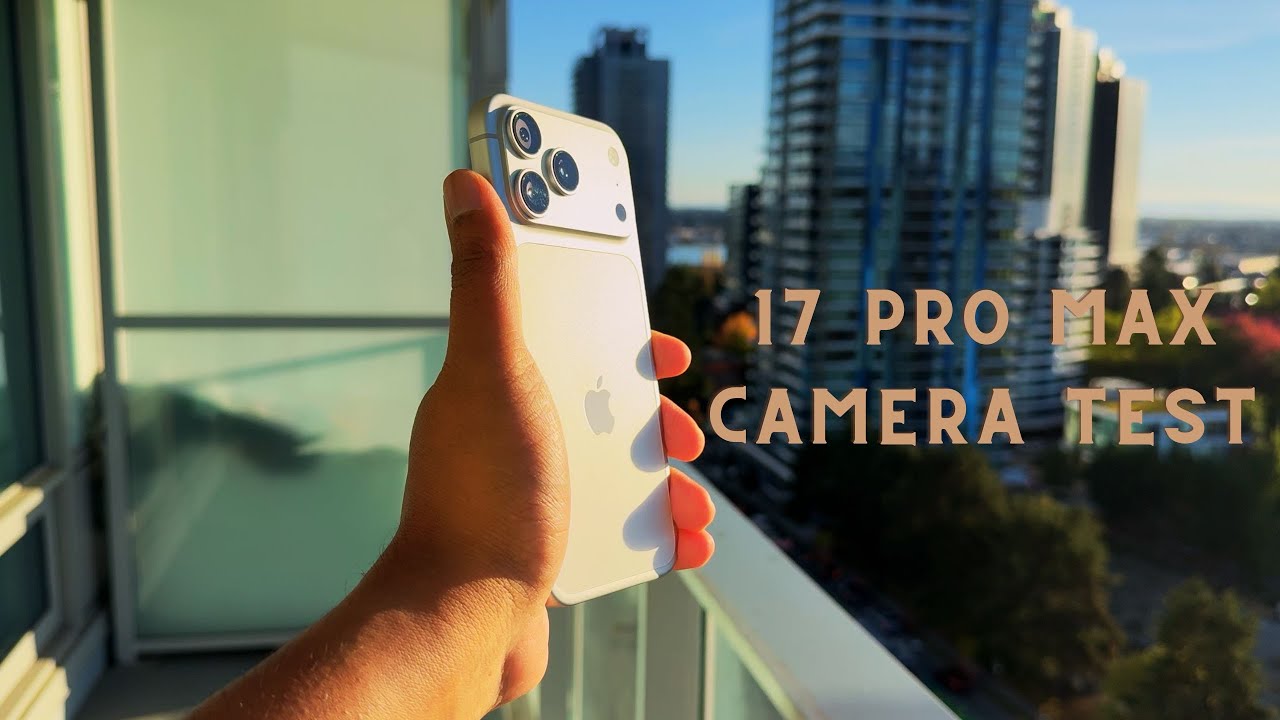 Apple iPhone 17 Pro Max Camera Test - YouTube