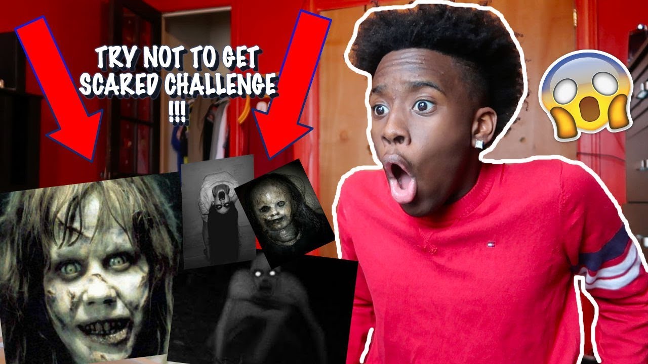 IMPOSSIBLE TRY NOT TO GET SCARED CHALLENGE!!!(REACTION VIDEO) - YouTube