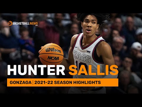 Hunter Sallis | Gonzaga | 2021-22 Season Highlights