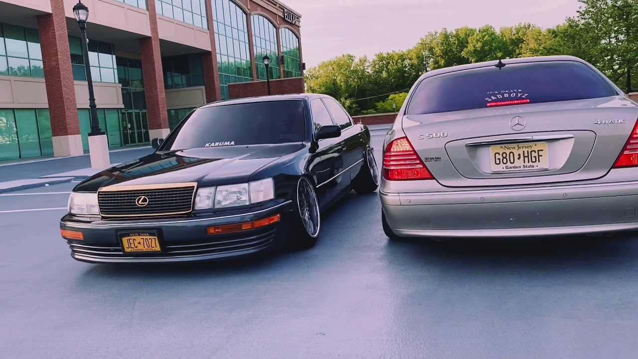 Static lexus ls400 and Meecedes Benz S500 - YouTube