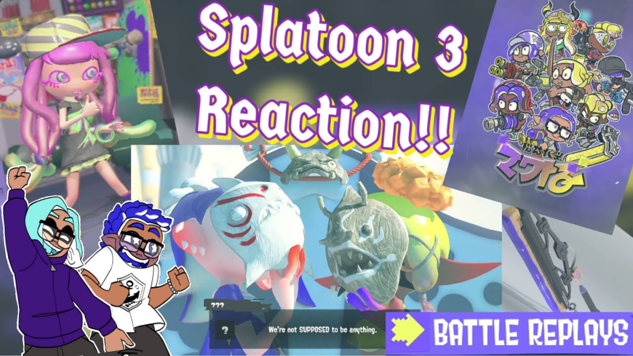 Our Splatoon 3 Direct Reaction!! - YouTube
