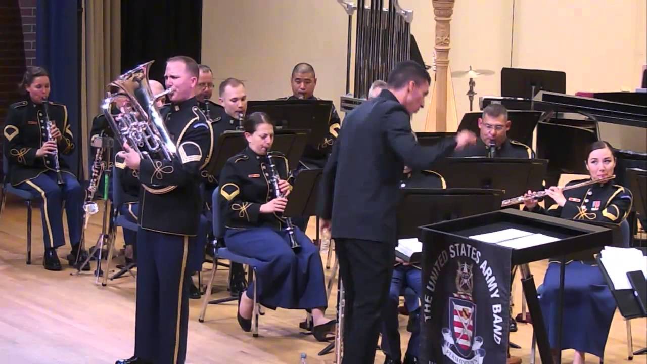 The U.S. Army Concert Band - Conductor Workshop Concert 2015 - YouTube