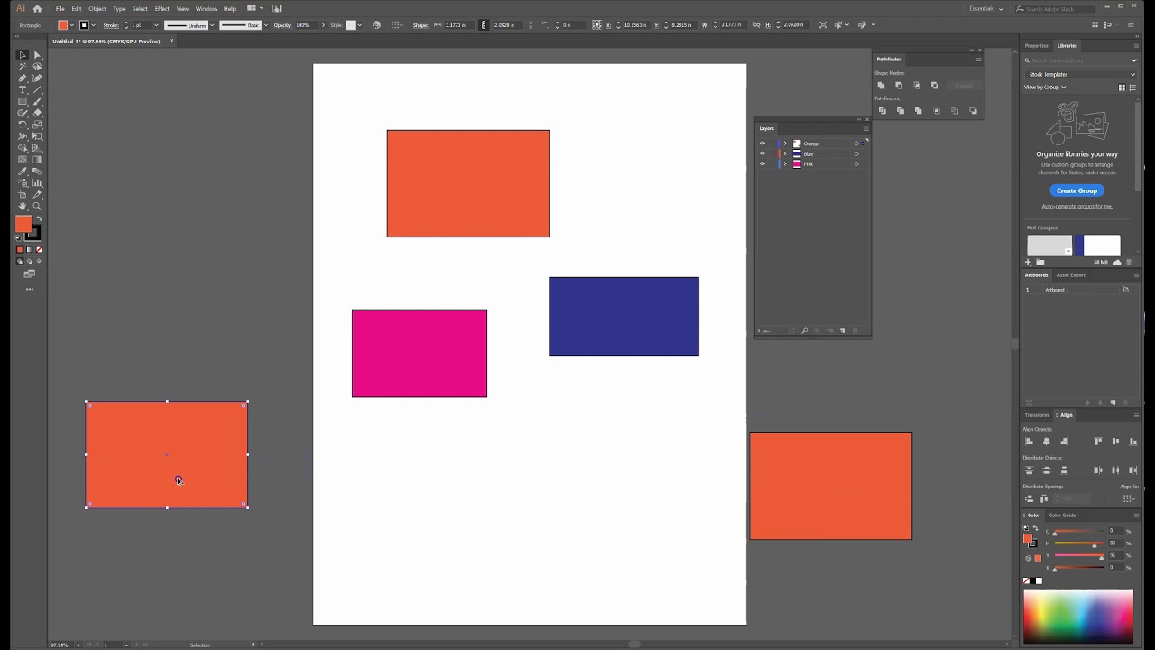 Introducing Layers in Adobe Illustrator - YouTube