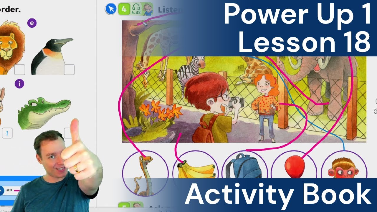 Practice English with Outdoors Vocabulary | Power Up 1 Workbook Unit 6 ...