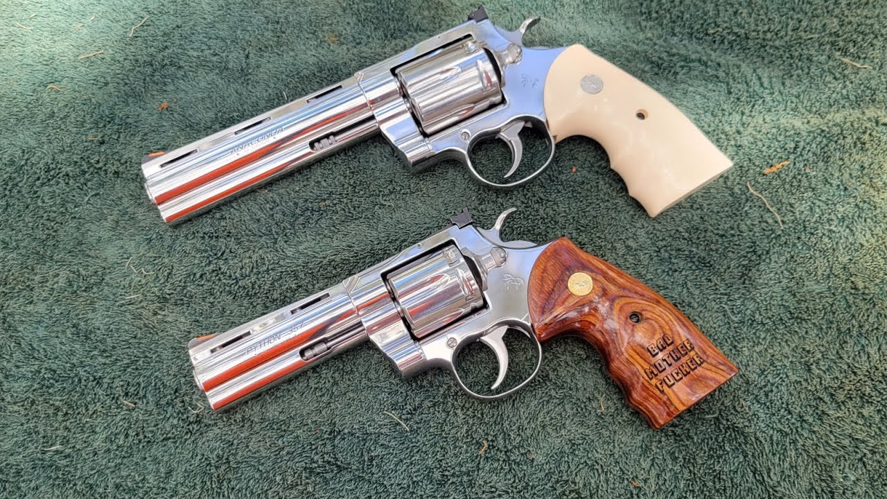 Colt Python Vs Colt Anaconda New Models Comparison YouTube
