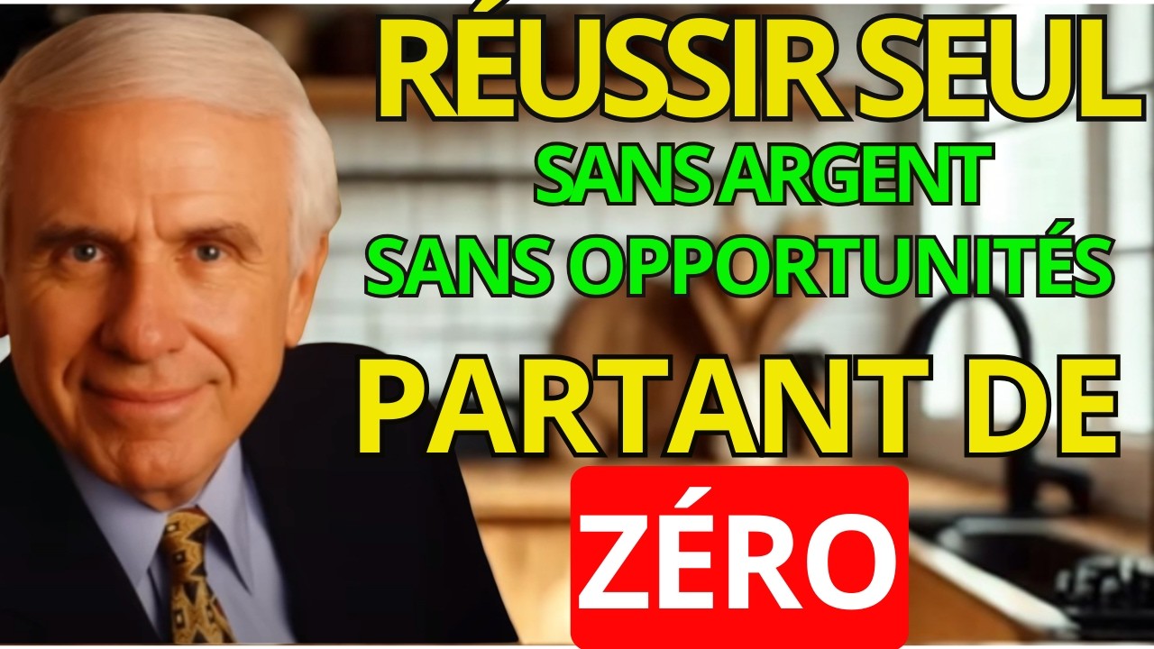 Comment Réussir sa vie, PARTANT DE ZÉRO, sans argent ET sans ...