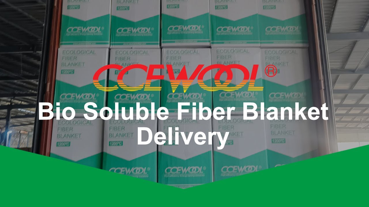 1200°C Bio Soluble Fiber Blanket | Global Shipment to UK | CCEWOOL ...