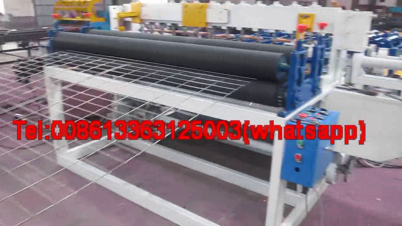 Teach you how to install and test the welded wire mesh machine +wire ...