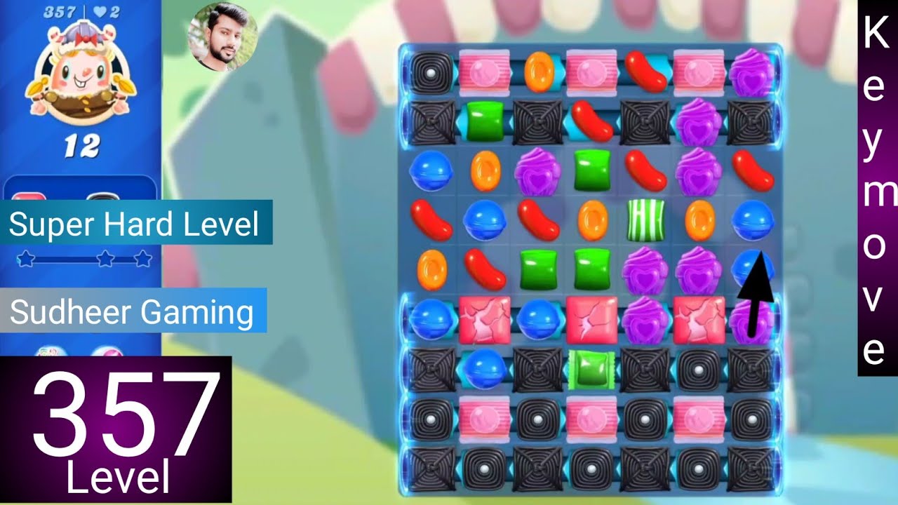 Candy crush saga level 357 । Super Hard level । No boosters ।Candy ...