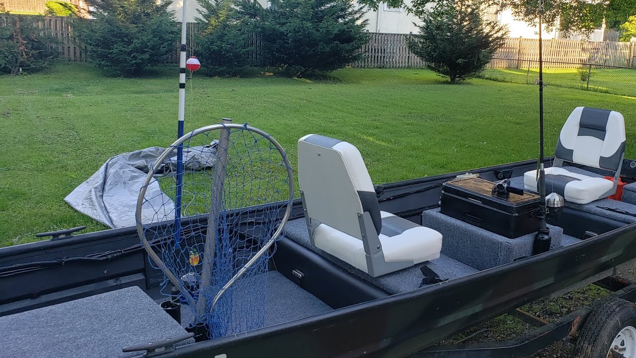 Jon boat restoration and first run - YouTube
