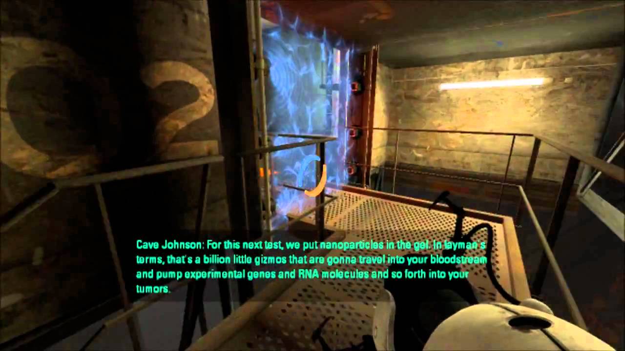 Portal 2 Single-Player Walkthrough Chapter 6 The Fall Part 1 - YouTube