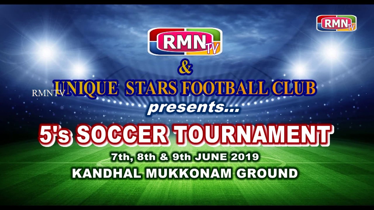 OOTY RMN TV 5'S SOCCER TOURNAMENT - YouTube