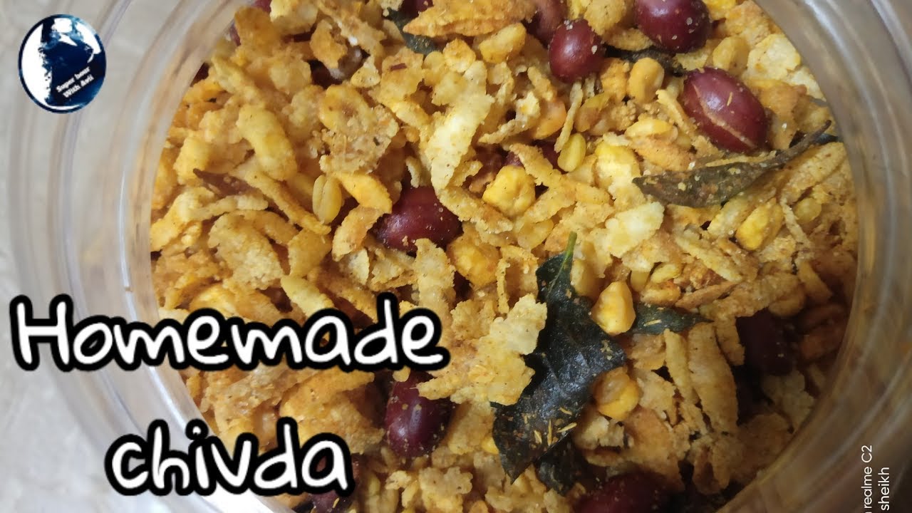 How to make chivda at home recipe by Avii sheikh | my last video 😔 ...