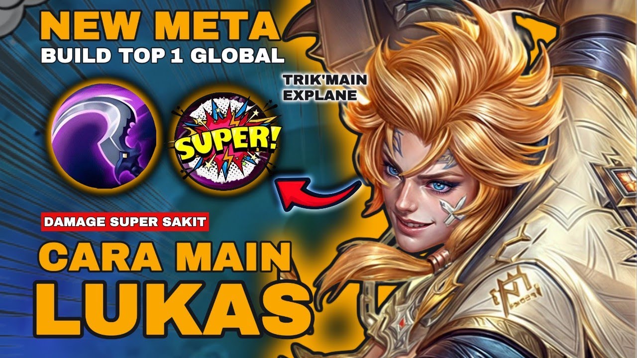 TERBARU BUILD LUKAS TERSAKIT 2025 - BUILD LUKAS PALING SAKIT EXP GAMEPLAY MOBILE LEGENDS - YouTube