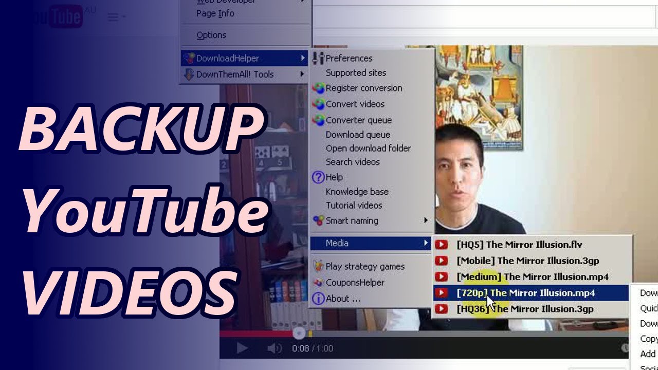 How to save Online Videos to local Drive - YouTube
