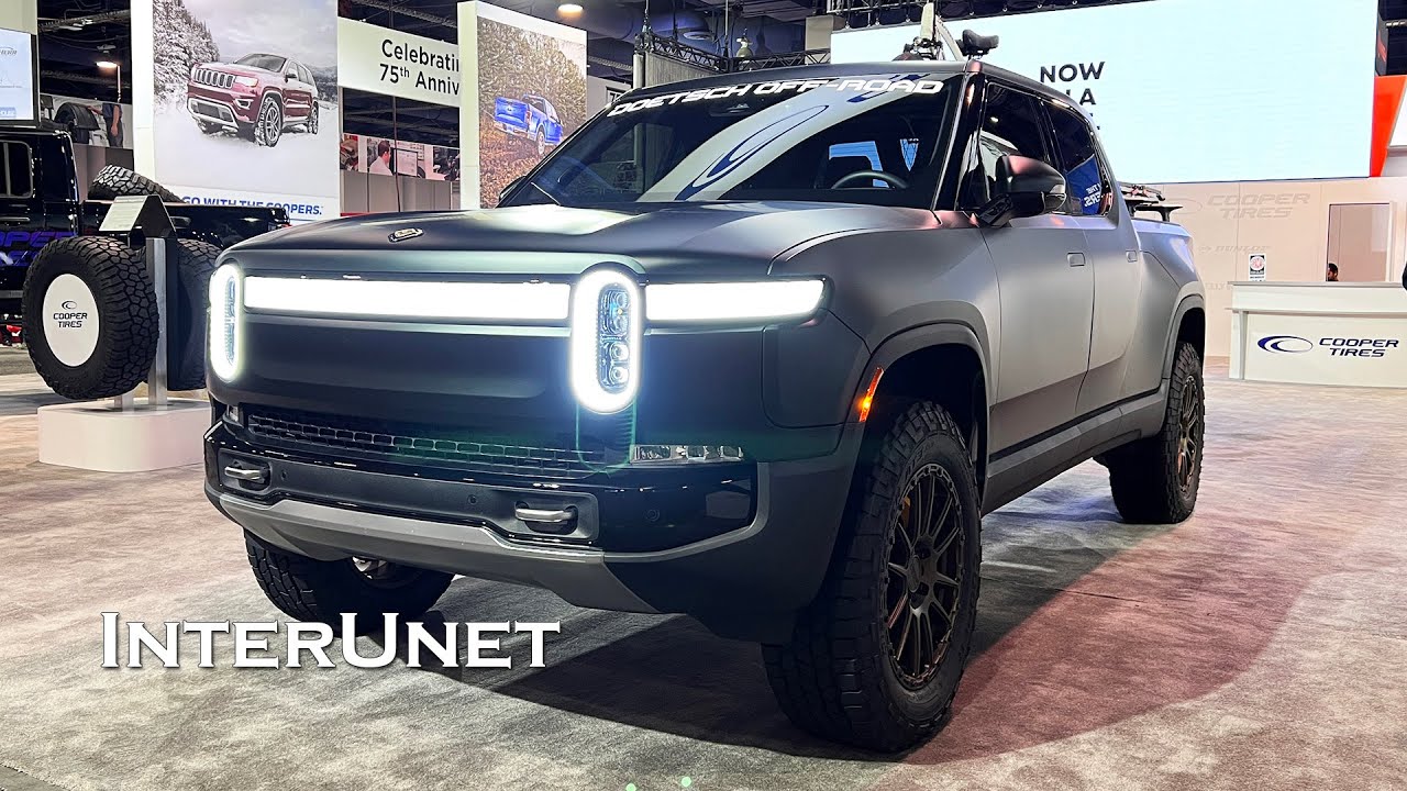Rivian Trucks SEMA 2022 Electric Vehicles - YouTube