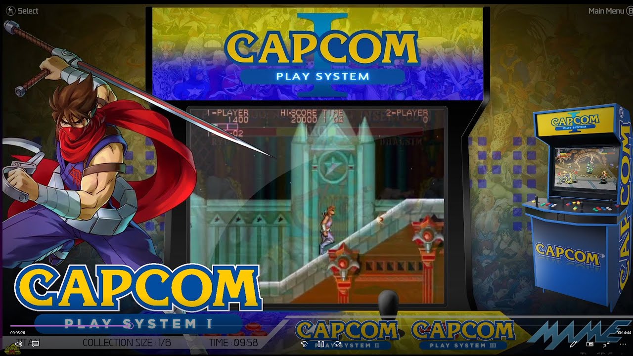 Multijogos Core TYPE R Capcom Play System I II III Correção de Bug no ...