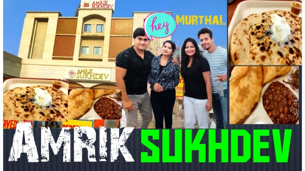 Murthal ke Parathe | Amrik Sukhdev | Famous Dhaba at Murthal |Delhi to ...