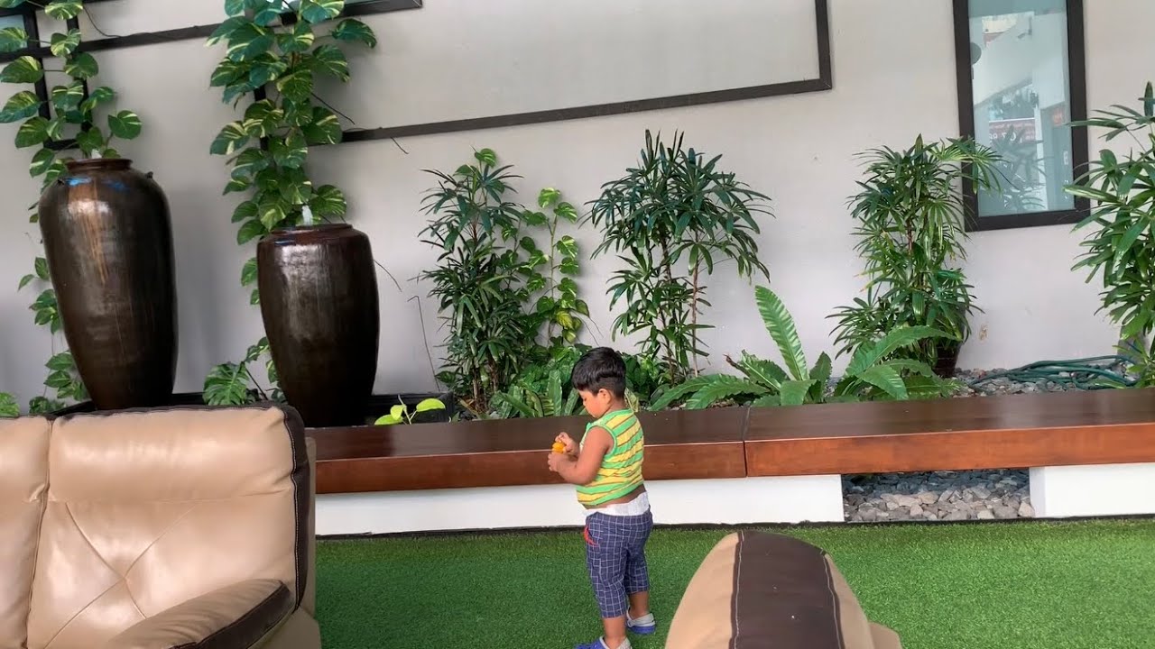 Spending some quality time @ the lift lobby, Skyloft Premium Suites ...