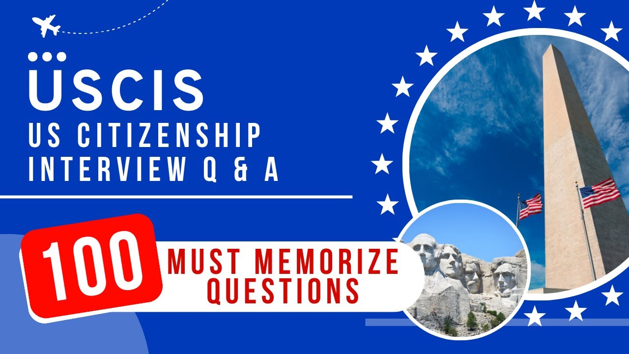 100 US Citizenship Interview 2026 Questions And Answers (Civic Test ...