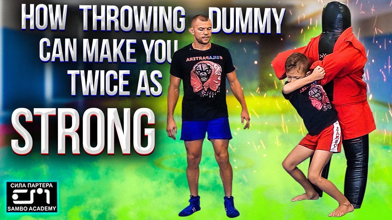 How to work with throwing dummy? \ sambo academy - YouTube