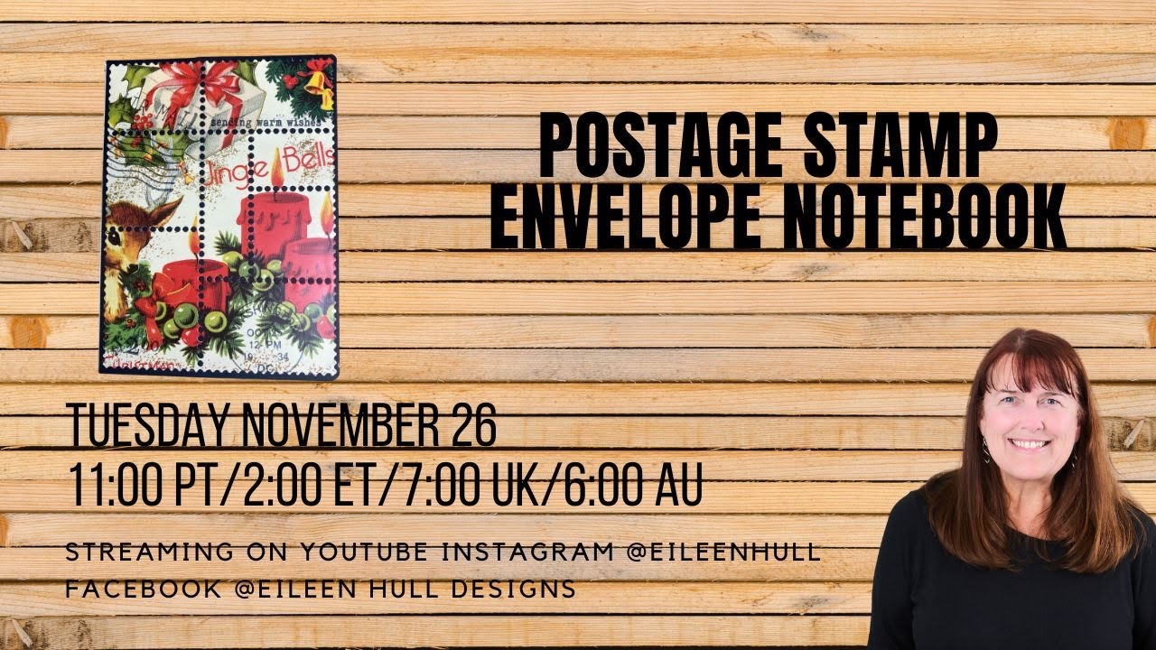 Postage Stamp Envelope Notebook - YouTube