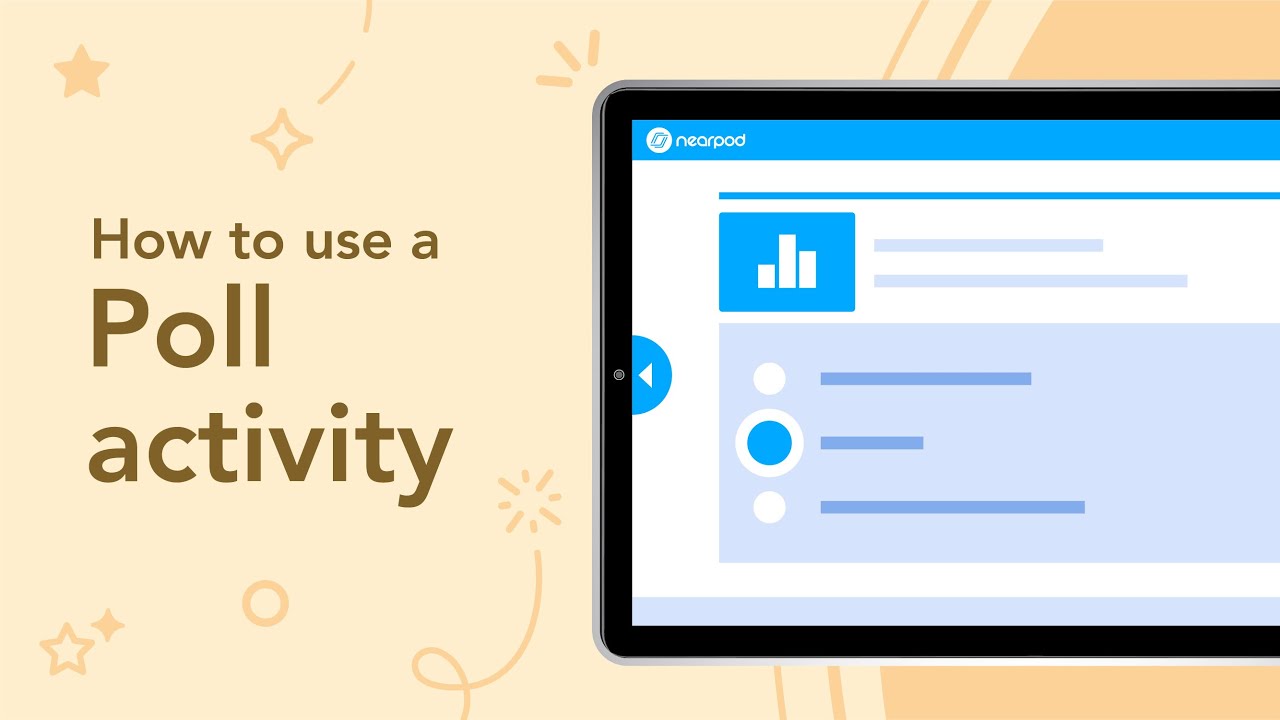 How to use a Poll activity in a Nearpod lesson - YouTube