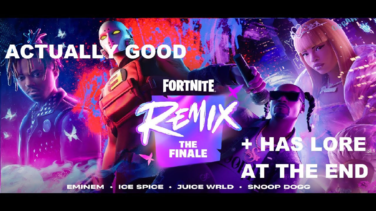 REMIX: THE FINALE IS ACTUALLY AMAZING + LORE AT THE END | Full event no ...
