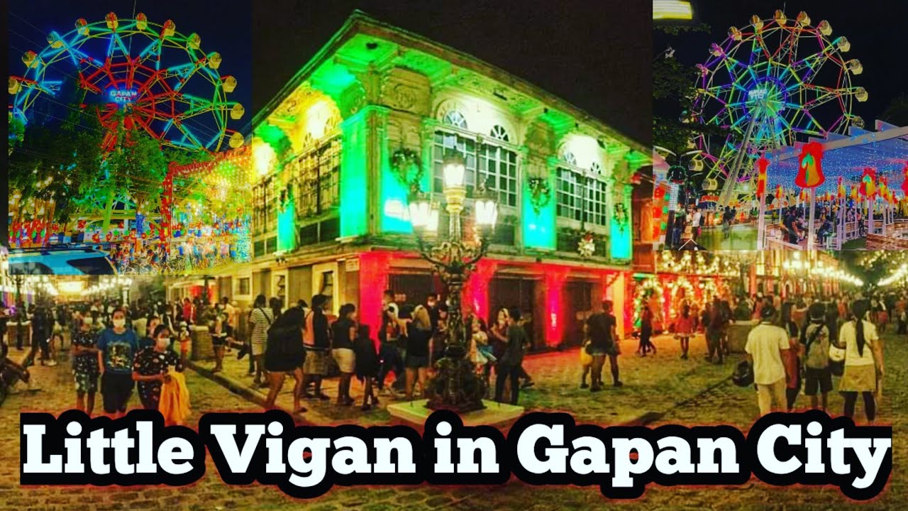 Lumang Gapan,Muling binago ni Mayor Emeng Pascual|Little Vigan in Gapan ...