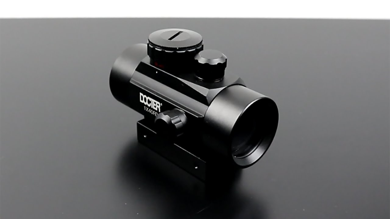 Red Dot 1x40rd with Riser (Docter) - Unboxing, Review - YouTube