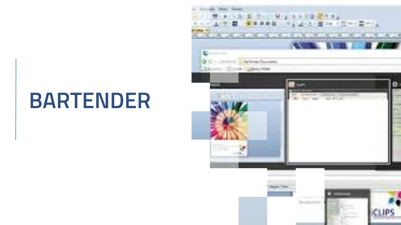 BarTender - label printing software - YouTube