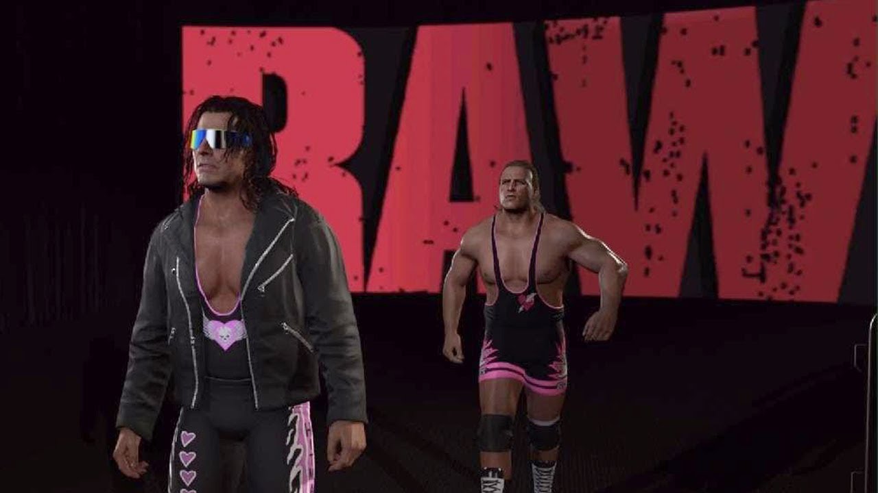 Brothers Match! Hart Foundation VS Steiner Brothers WWE 2K23 Icon ...