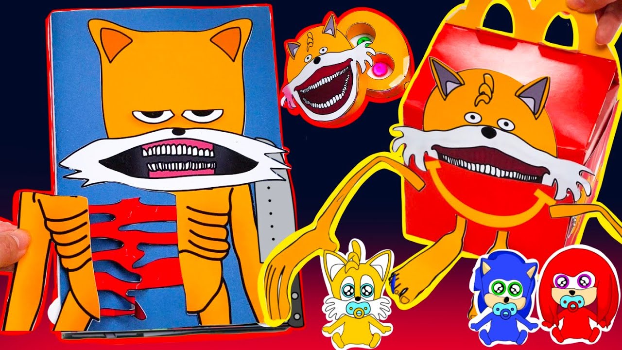 MAKING🦊 THE SONIC TAPES- SHIN SONIC & SHIN TAILS GAMEBOOK +SHIN TAILS ...