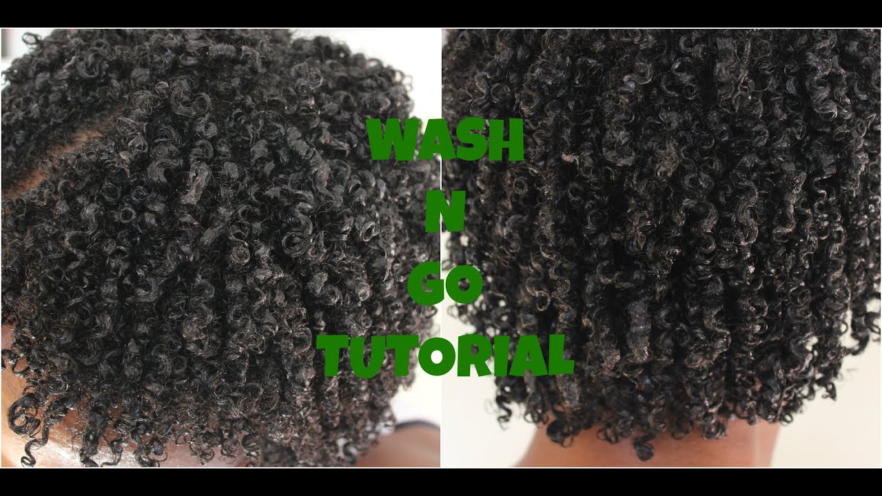Natural Hair| TWA Styles| Wash n Go (with gel) Tutorial - YouTube