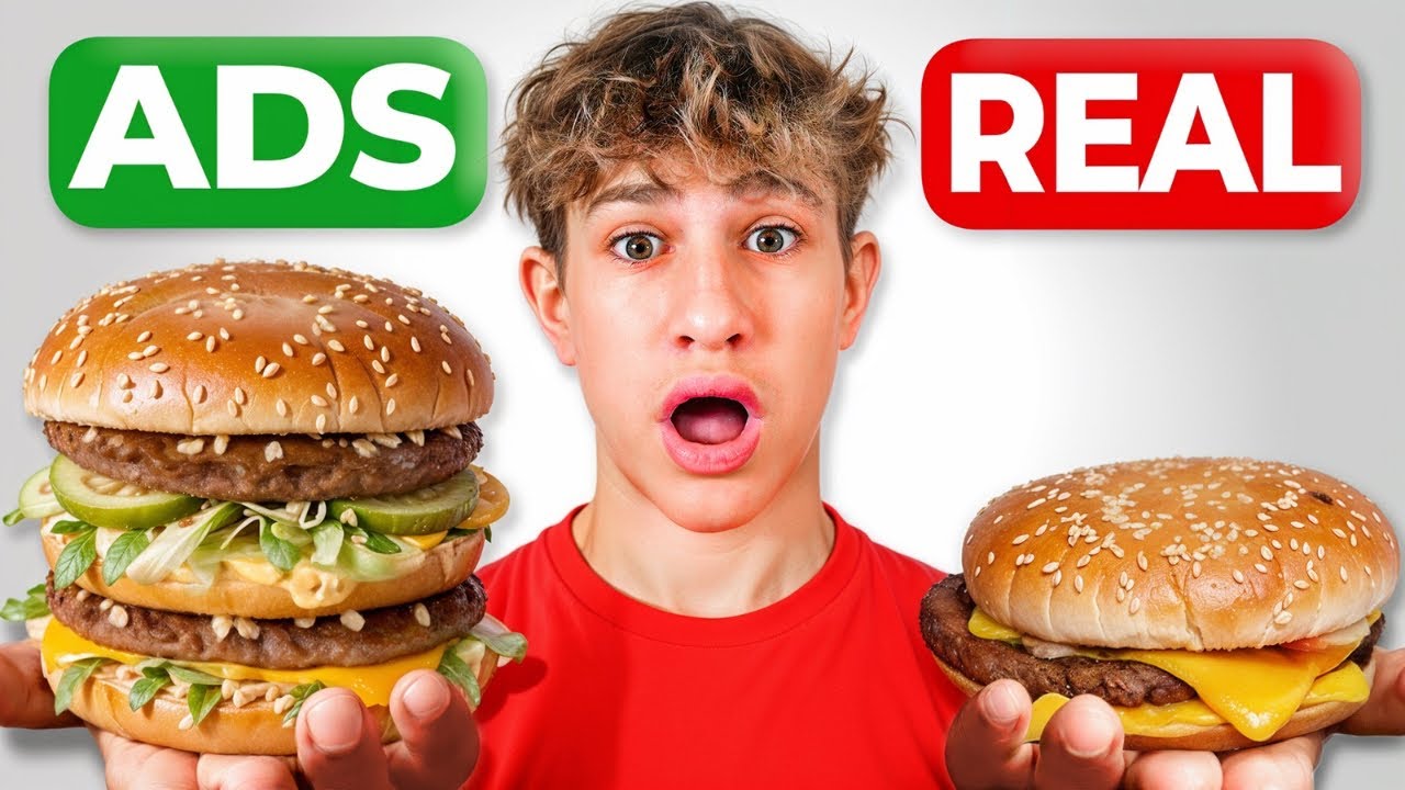 I Tested Fast Foods Ads VS Real Life! - YouTube