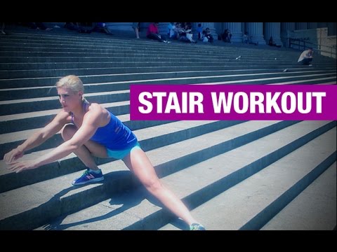 BUTT and THIGH Workout for Women (Just Need Stairs!)