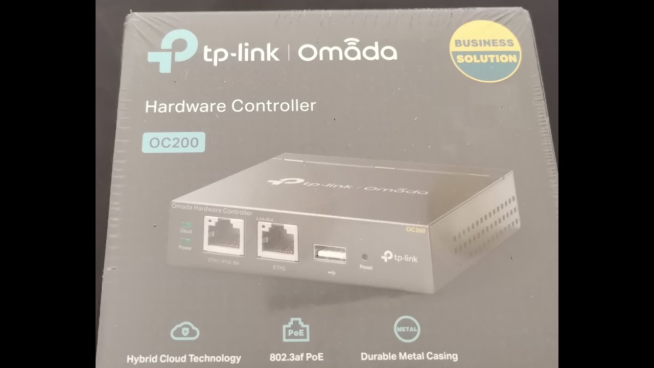 Unboxing tplink OC200 Omada Hardware Controller - Gestione ...