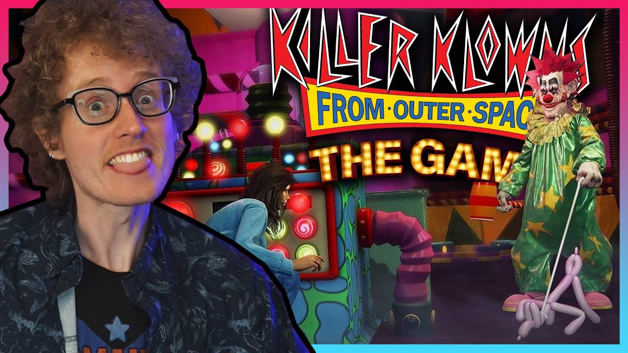 KRAZY KLOWNS CHASE YOU - Killer Klowns From Outer Space: The Game - YouTube