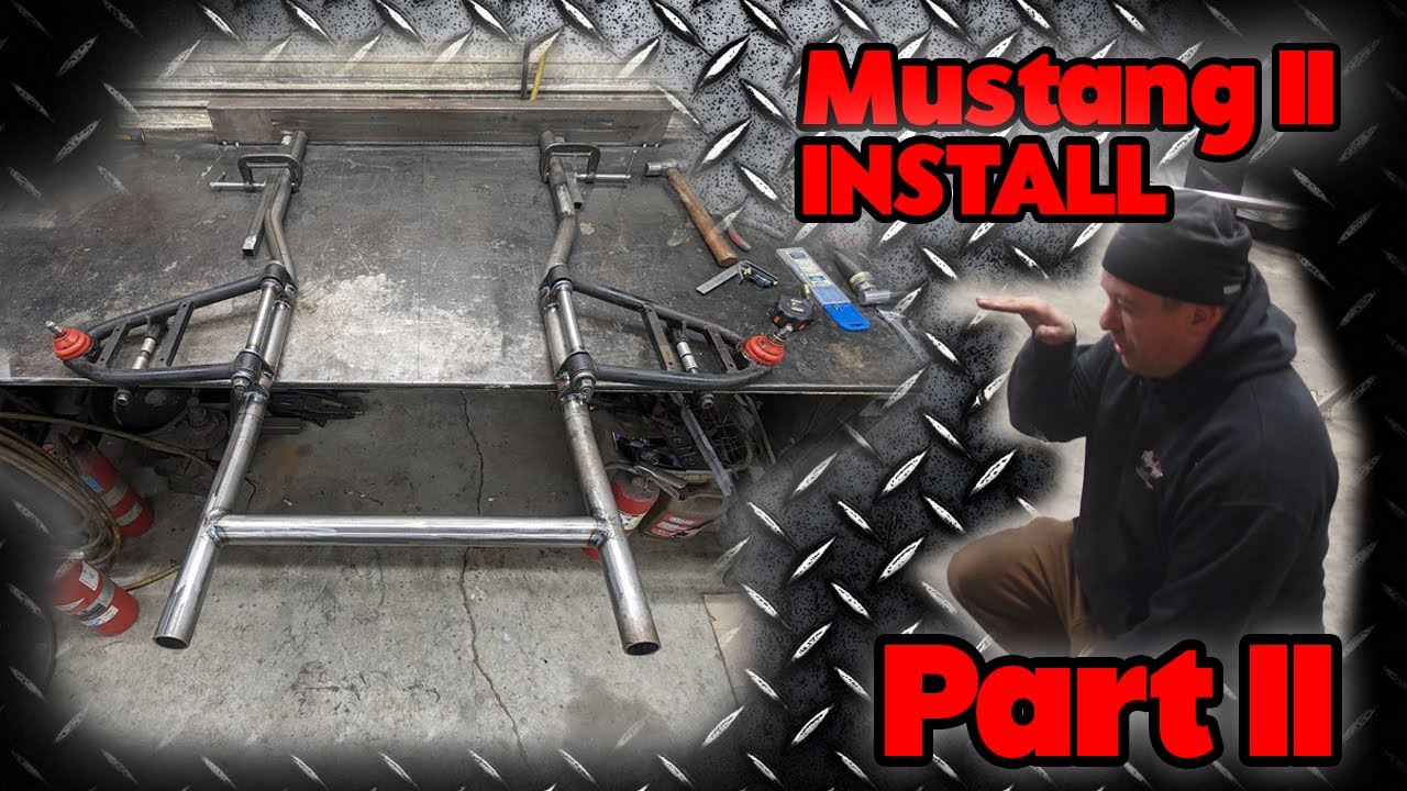 Mustang 2 Install Part 2, Front Suspension Design, Tube Bending, and ...
