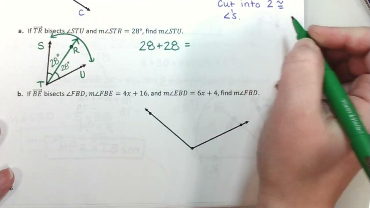 Geometry Standards: 1.5 Day 3: Angles and Angle Measure - YouTube
