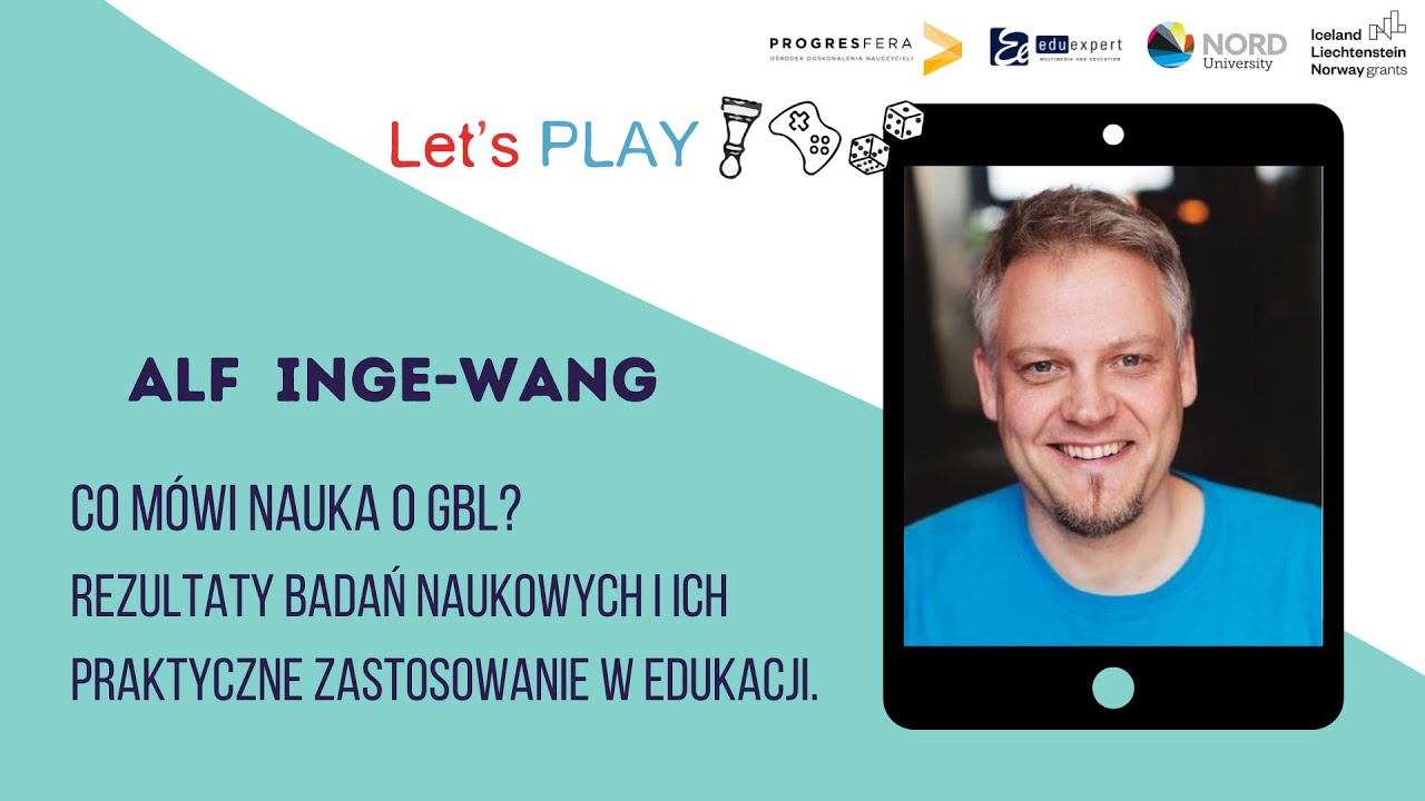 Co mówi nauka o game based learning? - Alf Inge Wang - YouTube