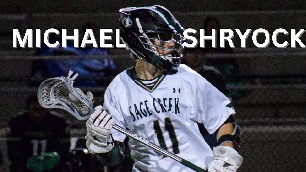 Michael Shryock ‘24 Spring Lacrosse Highlights - YouTube