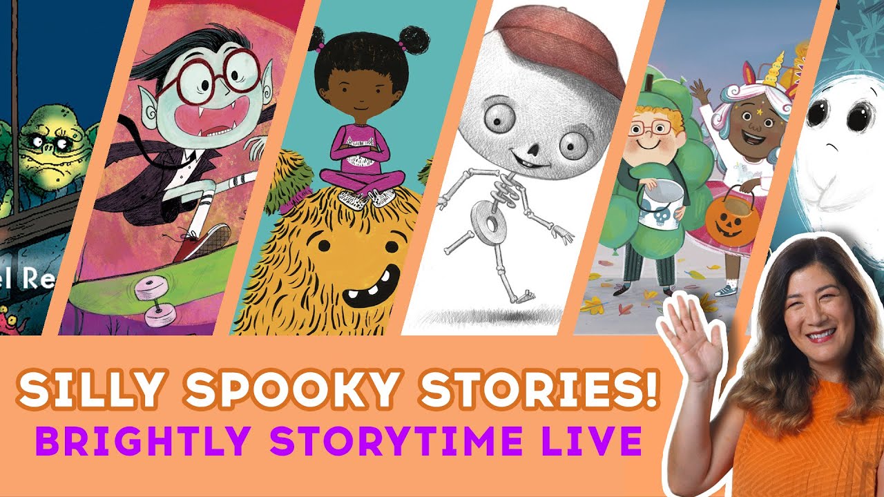 Brightly Storytime LIVE: Silly Spooky Stories! - YouTube