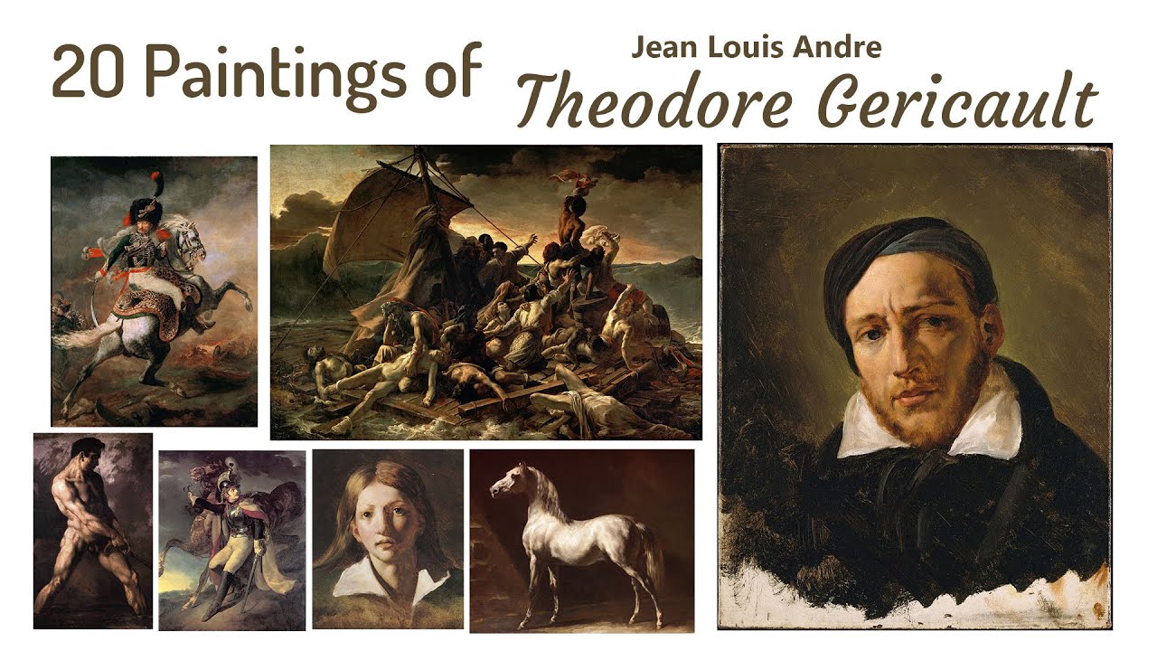 20 Paintings of Artist "Theodore Gericault" (1791 - 1824) - YouTube