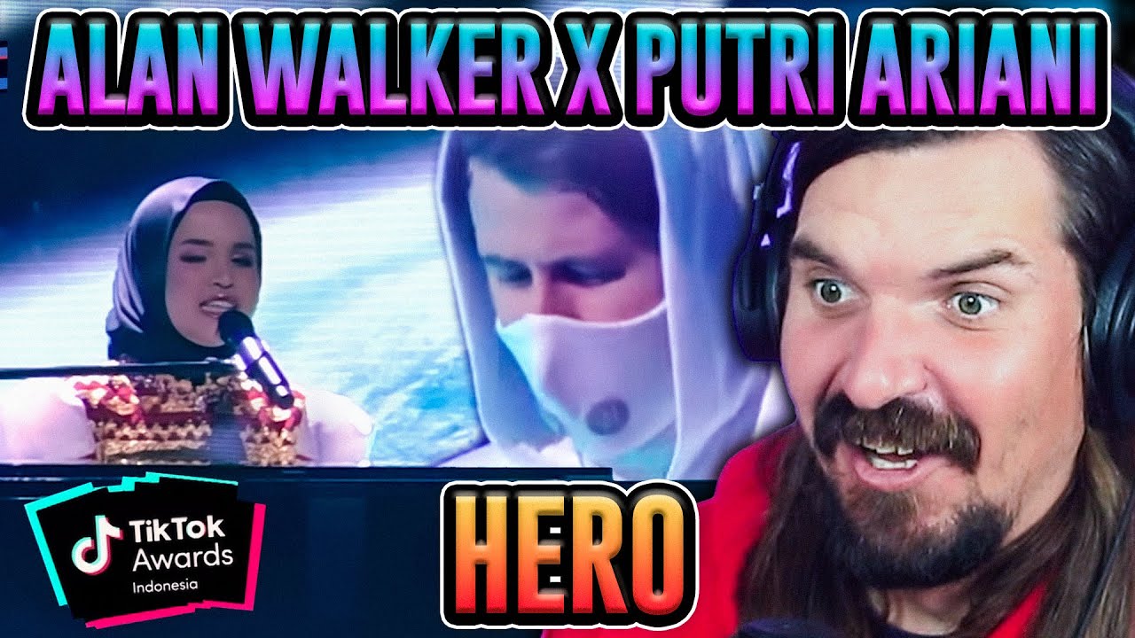 Wow! So Beautiful! // Alan Walker x Putri Ariani - Hero (Restrung) Reaction - YouTube