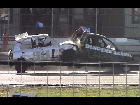 Swaffham Raceway Bangers Against Cancer 2014 - YouTube